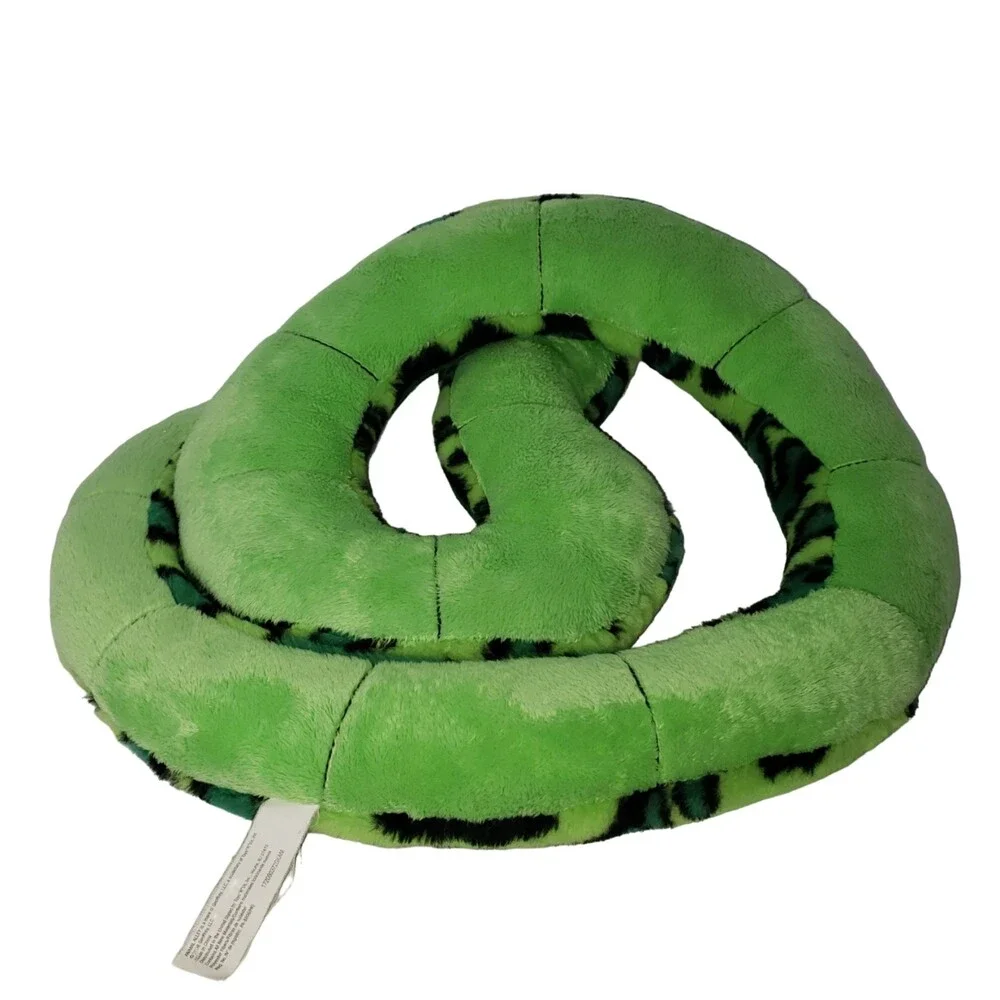 Unbranded | Toys | Animal Alley Green Snake Plush Stuffed Animal | Poshmark